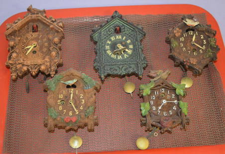 Lux Animated Black Cat Pendulette Clock