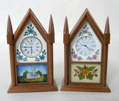 6: Pair of Miniature Reproduction Steeple Clocks - Jan 06, 2010 | Tom ...