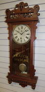 Gingerbread Wall Regulator Clock - Jun 25, 2020 | Bodnar's Auction ...