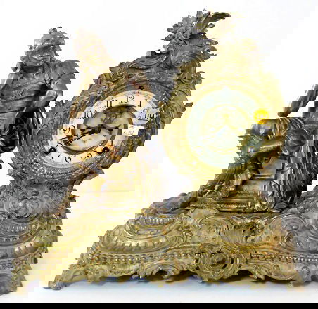 Ansonia (Mercury) figure Clock Price Guide