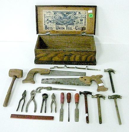 24: Wooden Boys Union Tool Chest No.503