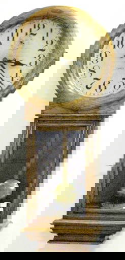 New Haven 30 Day Saturn Wall Clock