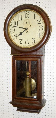 324: New Haven 30 Day Weight Driven Wall Clock