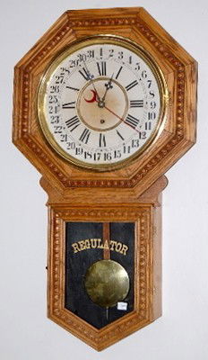 19: Gilbert "Consort" Calendar Schoolhouse Clock