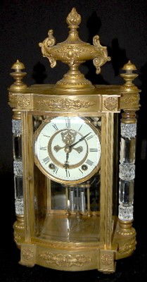 Ansonia “Jupiter” Mantel Clock w/ Calendar. Price Guide