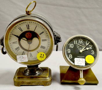 Vintage Waltham Car Clock