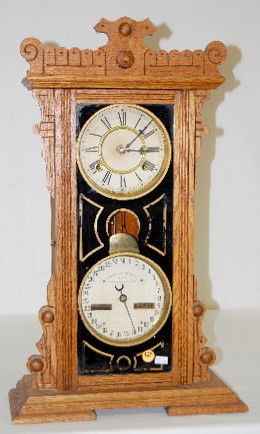 Waterbury #44 double dial calendar Clock Price Guide