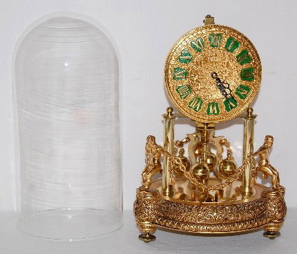 Kern Germany Figural Anniversary Clock