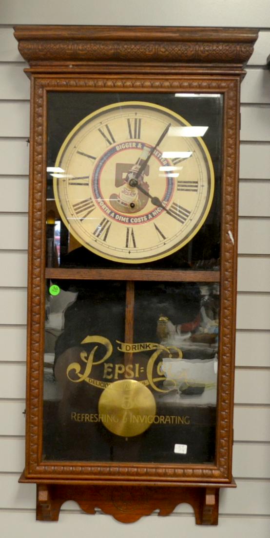 Sessions Pepsi Store Reg. Clock Auction
