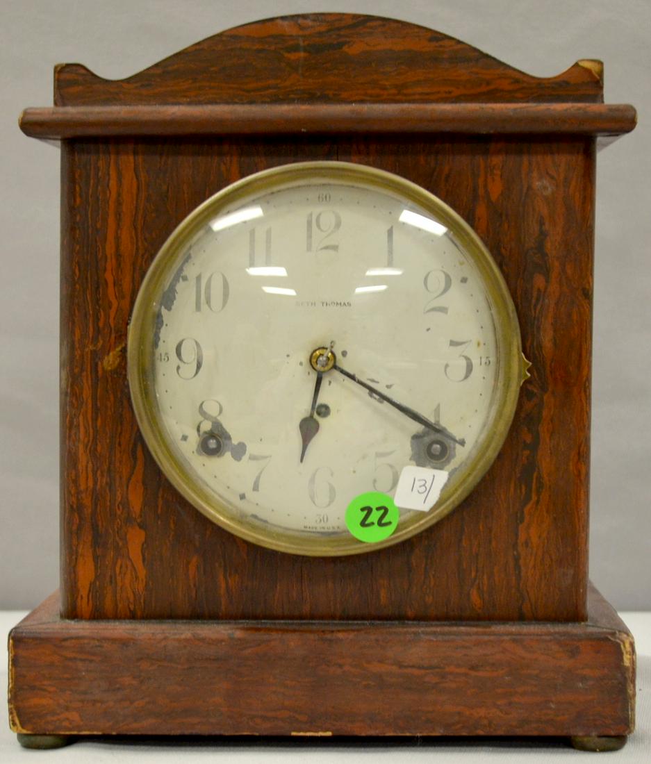 Seth Thomas Shelf Clock Auction