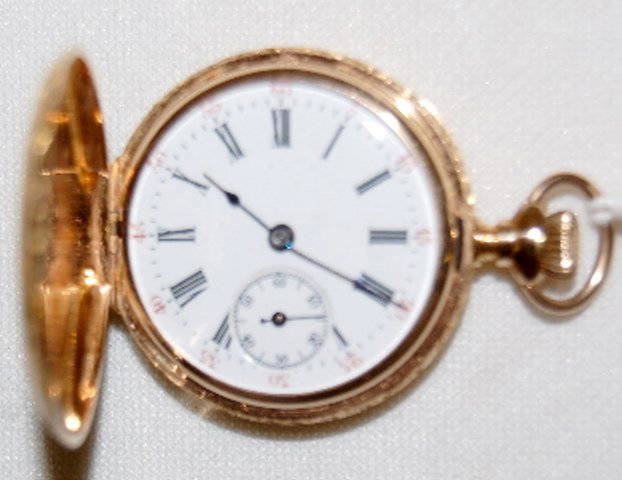 Rode (swiss) 14k, 15j, 3/0s, Hc Pocket Watch