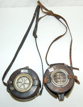 2 Antique Night Watchman Clocks