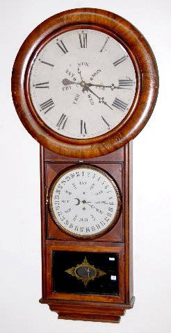 60" Welch B.b. Lewis Calendar Clock