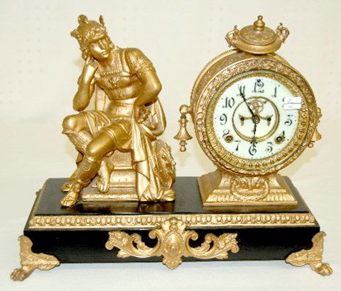 Ansonia (Mercury) figure Clock Price Guide
