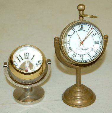 Glass Ball Paperweight Clock Price Guide