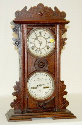 Antique Waterbury No. 42 Calendar Clock