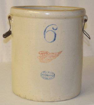 Red Wing 6 Gallon Stoneware Crock - Feb 16, 2013 | Tom Harris Auctions ...