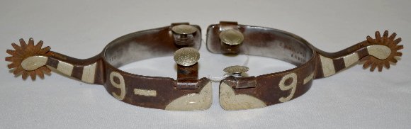 Danny Pollard Anson, Texas Ornate Boot Spurs
