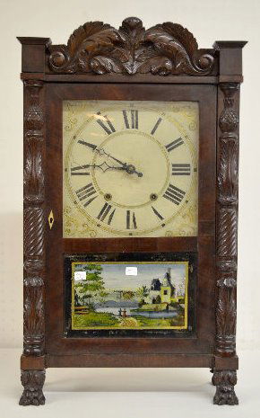 Riley & Whiting Wood Works Shelf Clock