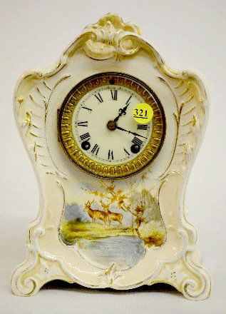 Royal Bonn "La Bonita" China Clock