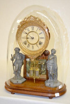 Ansonia crystal palace mantle clock Price Guide