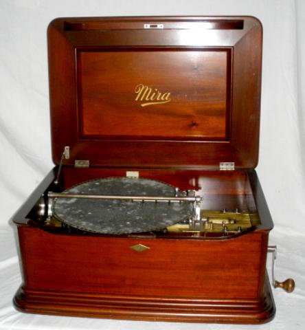 Antique Mira Disc Music Box