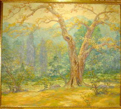 1068: A. G. Stupe Oil Painting of Arroyo Seco