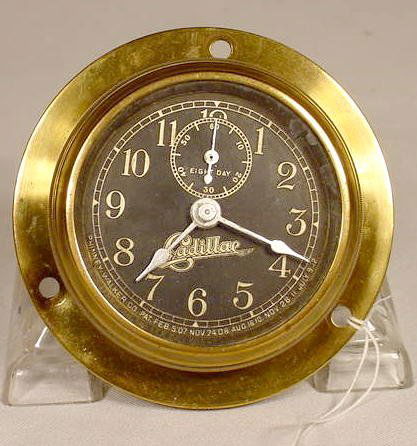 1912 Cadillac Car Clock by Phinney Walker NR