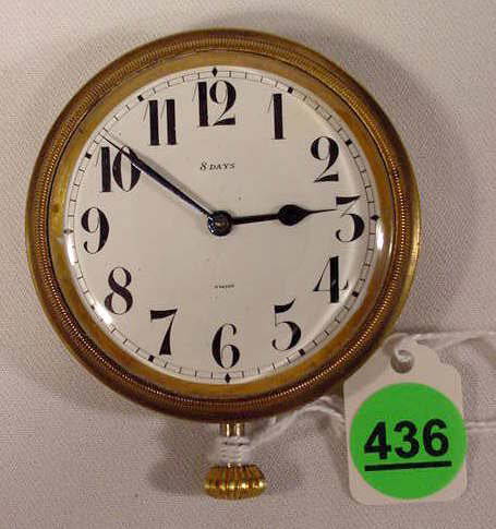 8 Day Octavia Watch Company Travel Clock Nr