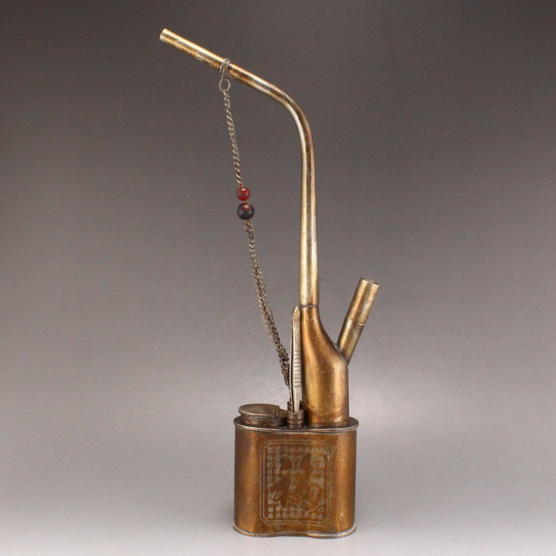 Vintage Chinese White Copper Tobacco Pipe - Apr 19, 2019 | Quan Rong ...
