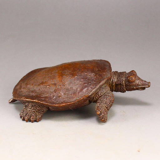 Chinese Red Copper Turtle Statue (#0216) on Jan 16, 2022 | Quan Rong ...