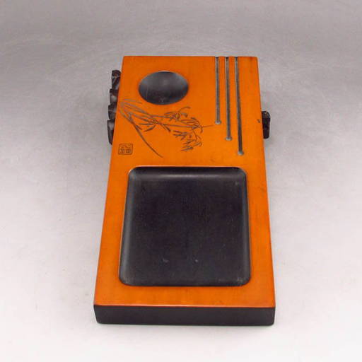 Handmade Chinese Natural Hard Wood Inkstone