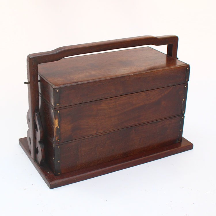 Vintage Chinese Zitian Wood Food Box - May 22, 2016 | Quan Rong Gallery ...
