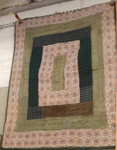Handmade Appalachian Quilt From The 1950's