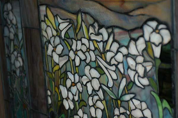 Field Of Lilies Window Att Tiffany/frederick Lamb