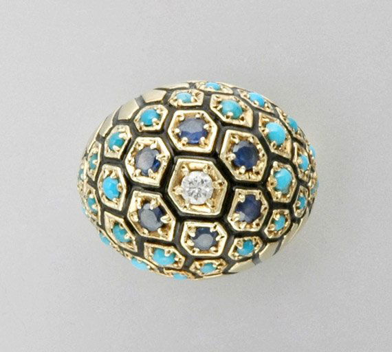 1389: 14 k. Potentate Ring