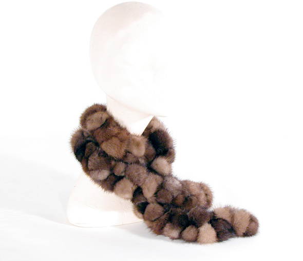 Beth Levine Mini Boa Of Mink Pompoms