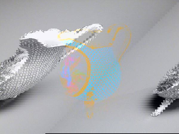 Sevres Style Porcelain Cream Pitcher