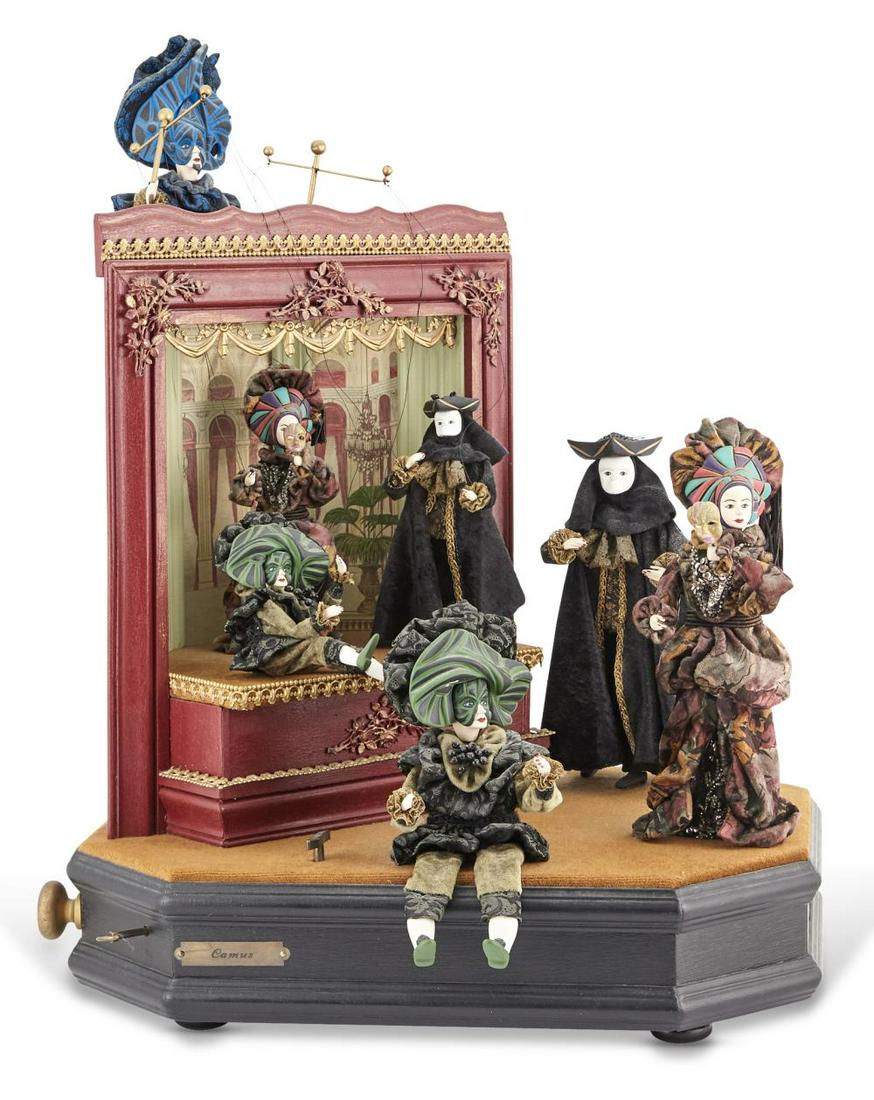 Jean Pierre Camus Musical Automaton Theatrical Puppet