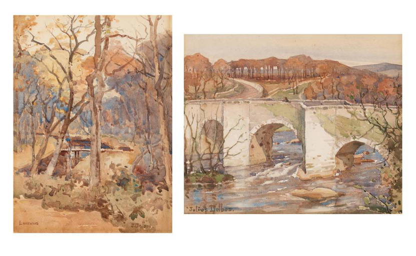 Julius Maximilian Delbos American, 1879-1970 Bridge and - Aug 26, 2021 ...