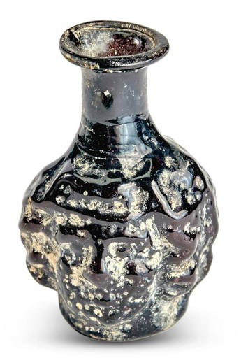 Ancient Roman Mold-Blown Glass Double-Sided Miniature (#0321) on Oct 13 ...