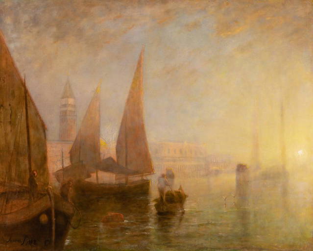 George Inness Jr. American, 1854 1926 Morning, Venice,