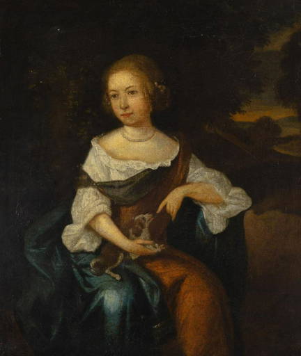 Follower of Sir Peter Lely Portrait of a Lady Holding a - Nov 10, 2021 ...
