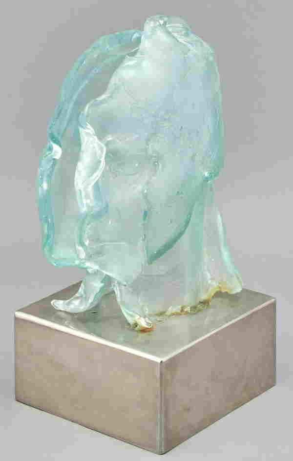 Maria Meszaros Glass Head of a Woman - Nov 16, 2021 | Doyle New York in NY