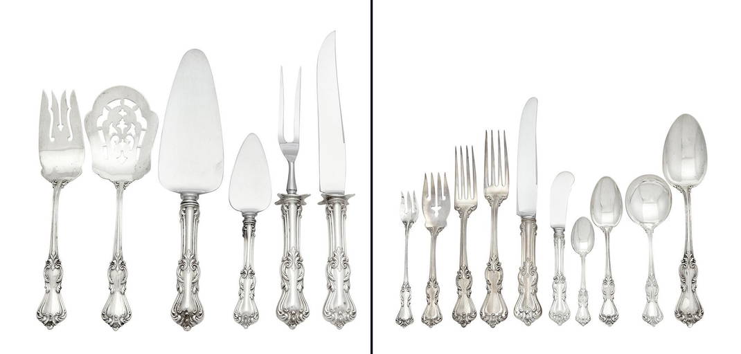 Reed & Barton Sterling Silver Marlborough Pattern - Dec 07, 2021 ...