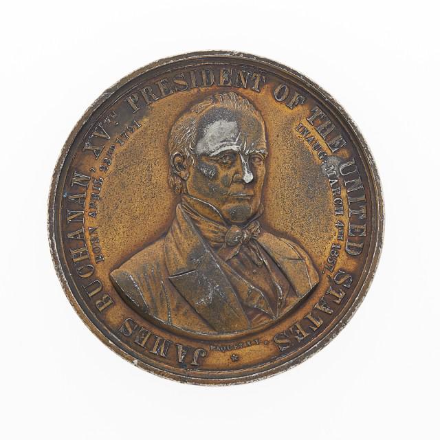 James Buchanan Inaugural 1857 Medal