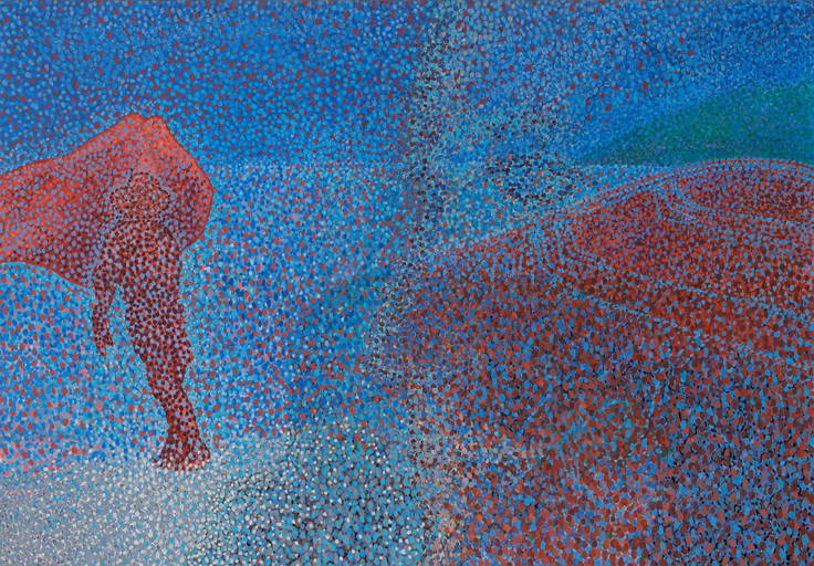 Paul Stopforth South African/American, b. 1945 Casting the Red Net ...
