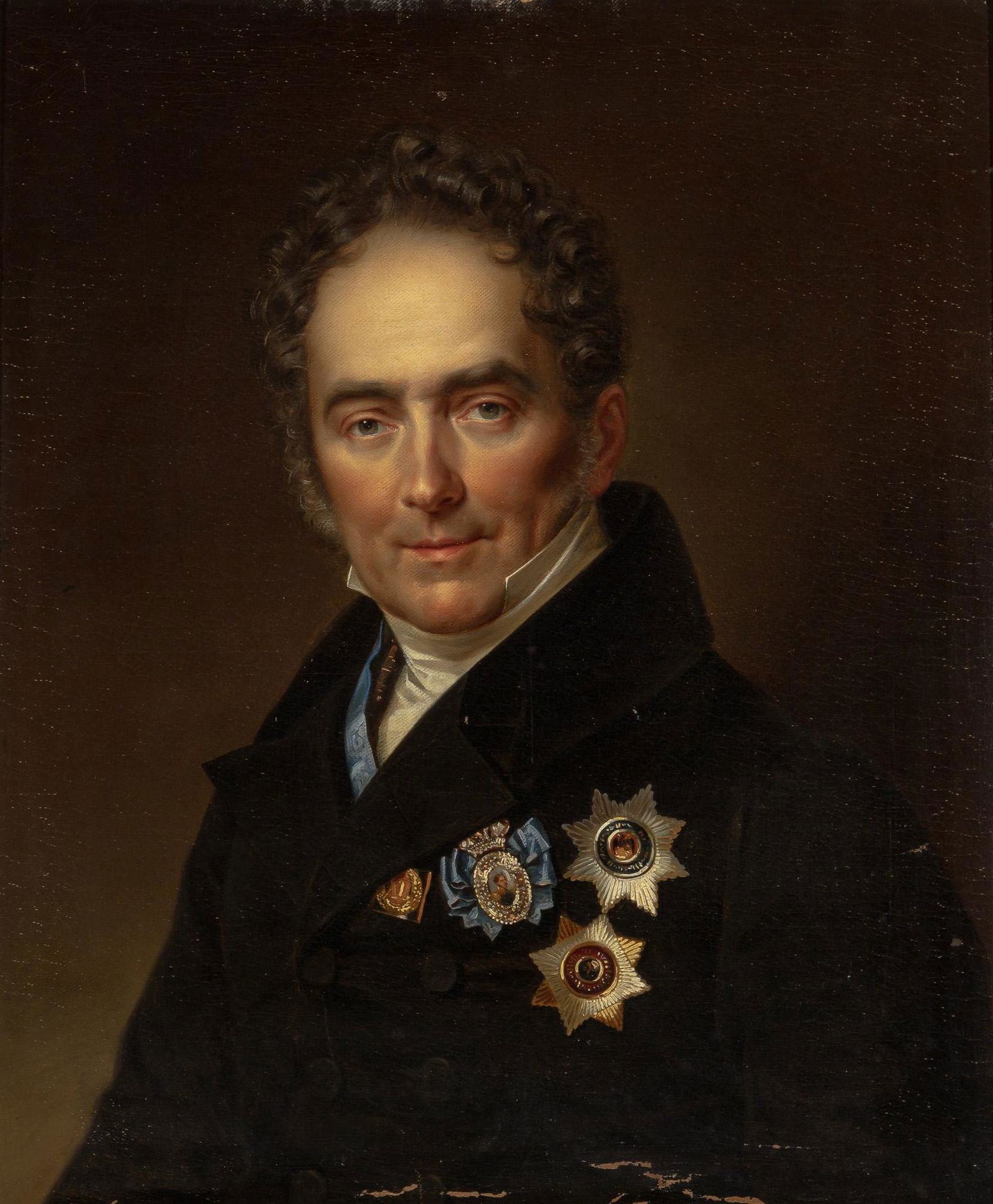 Russian School 19th Century Portrait of Prince Victor Pavlovitch ...