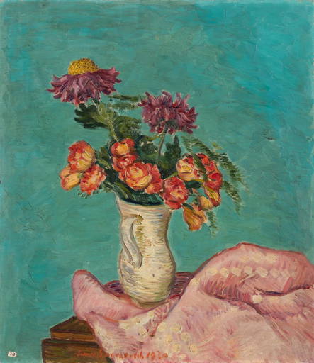 Simka Simkhovitch Russian/ukrainian/american, 1893 1949 Floral Still ...