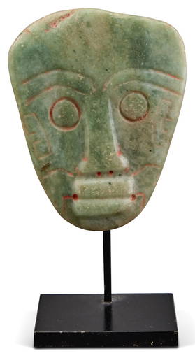 Pre-Columbian Mixtec/Huastec Jade Masket (#0265) on Nov 22, 2022 ...